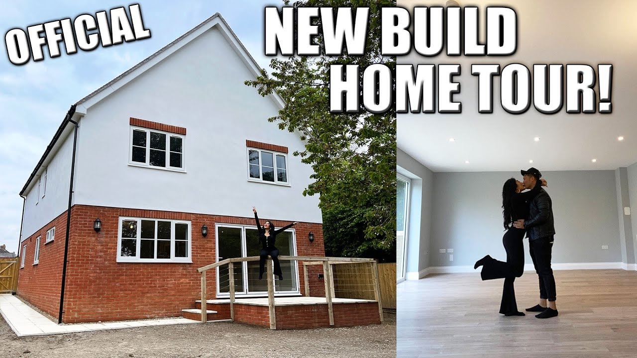 OUR DREAM HOME OFFICIAL HOUSE TOUR! | *NEW BUILD 4 BED DETACHED HOUSE ...