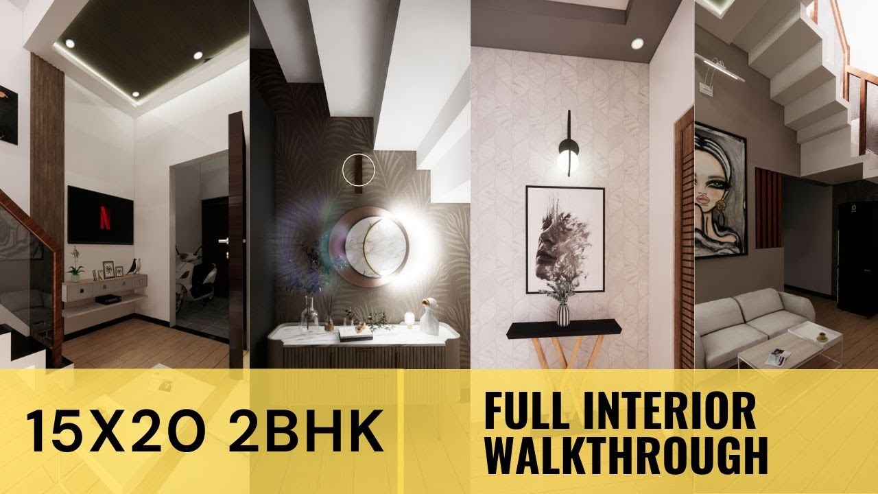 15x20 House Plan | Smart 2BHK Design with Full Walkthrough | Small ...