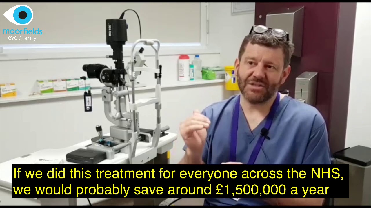 Professor Gus Gazzard publishes ground-breaking research - YouTube