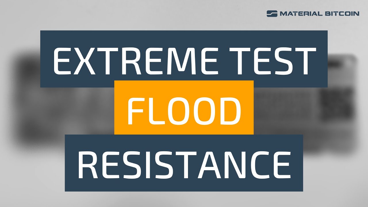 Testing the FLOOD resistance of the bitcoin wallet MATERIAL BITCOIN ...