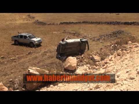 Midyat'ta Trafik kazası bir ölü altı yaralı