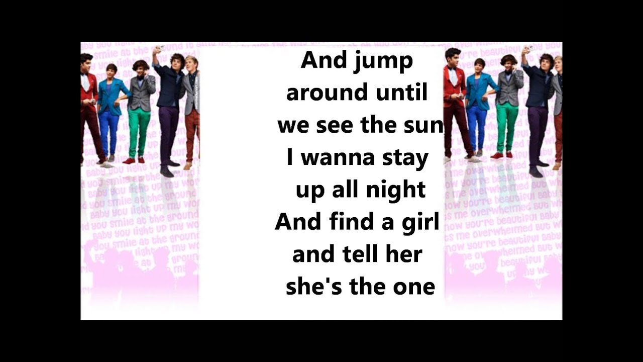 Up All Night - lyrics - YouTube