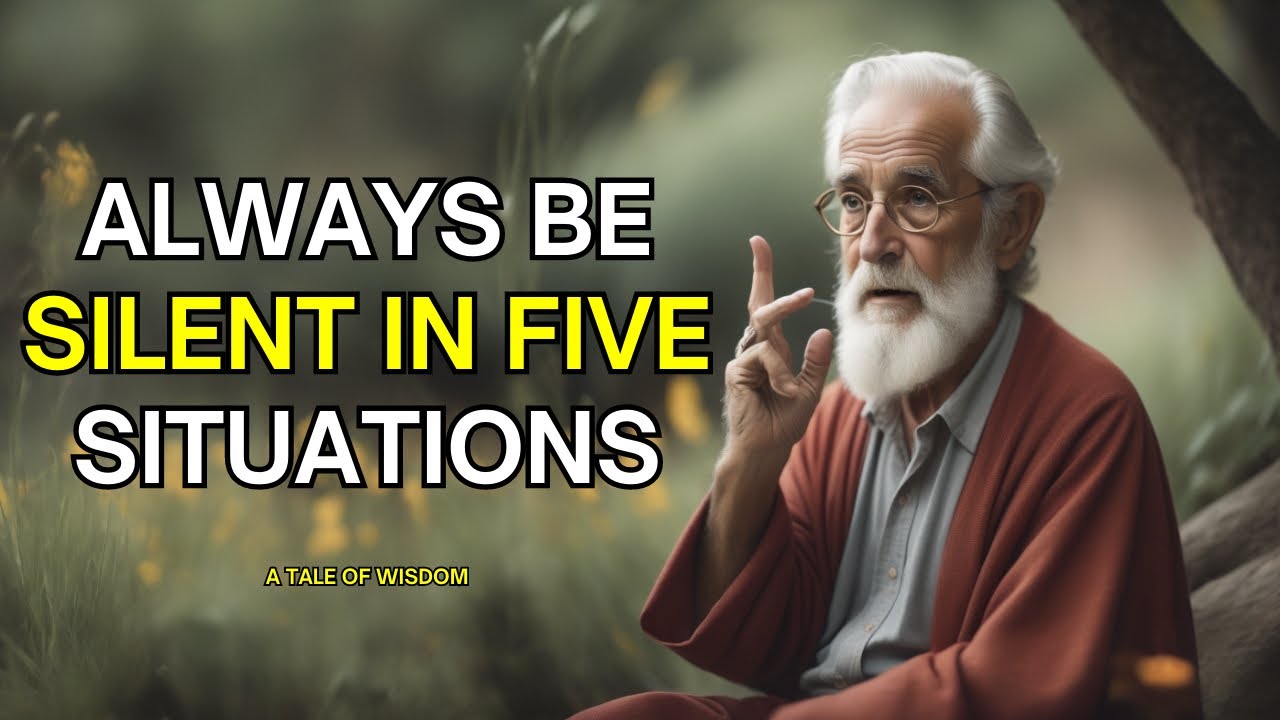 Always Be Silent In FIVE Situations | Power Of Silence | Peace Of Mind ...