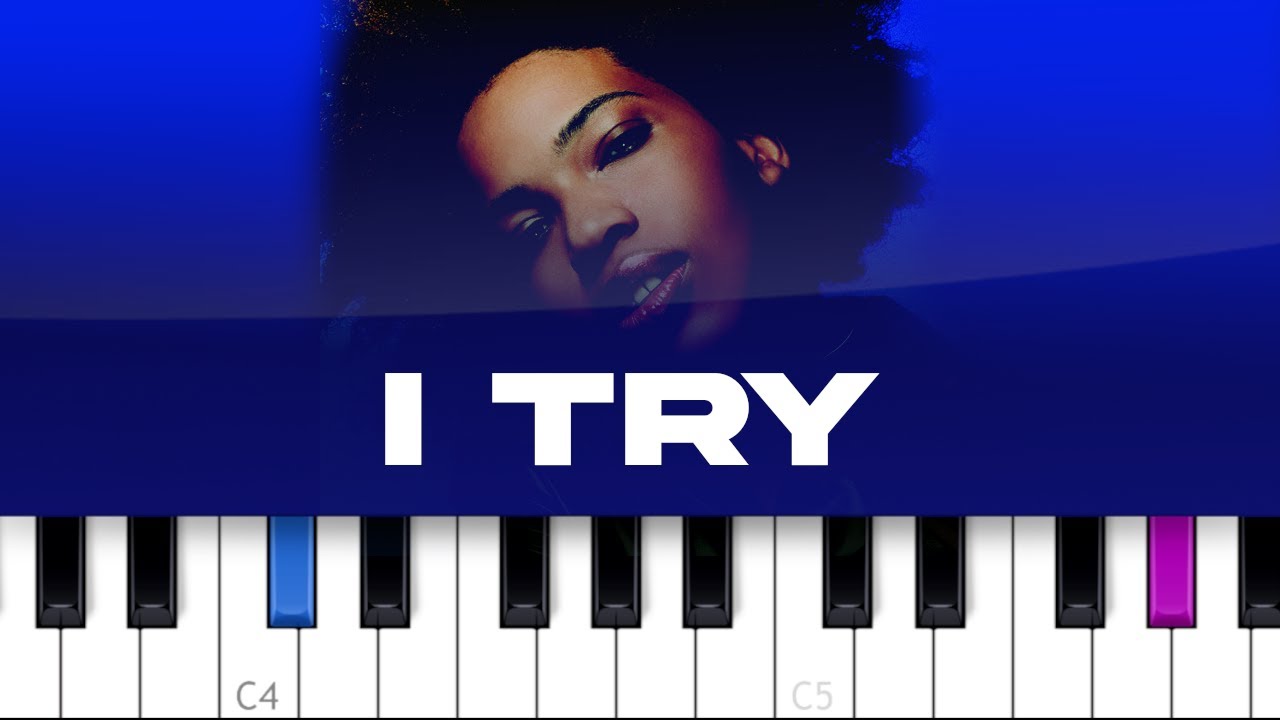 Macy Gray - I Try (piano tutorial) - YouTube