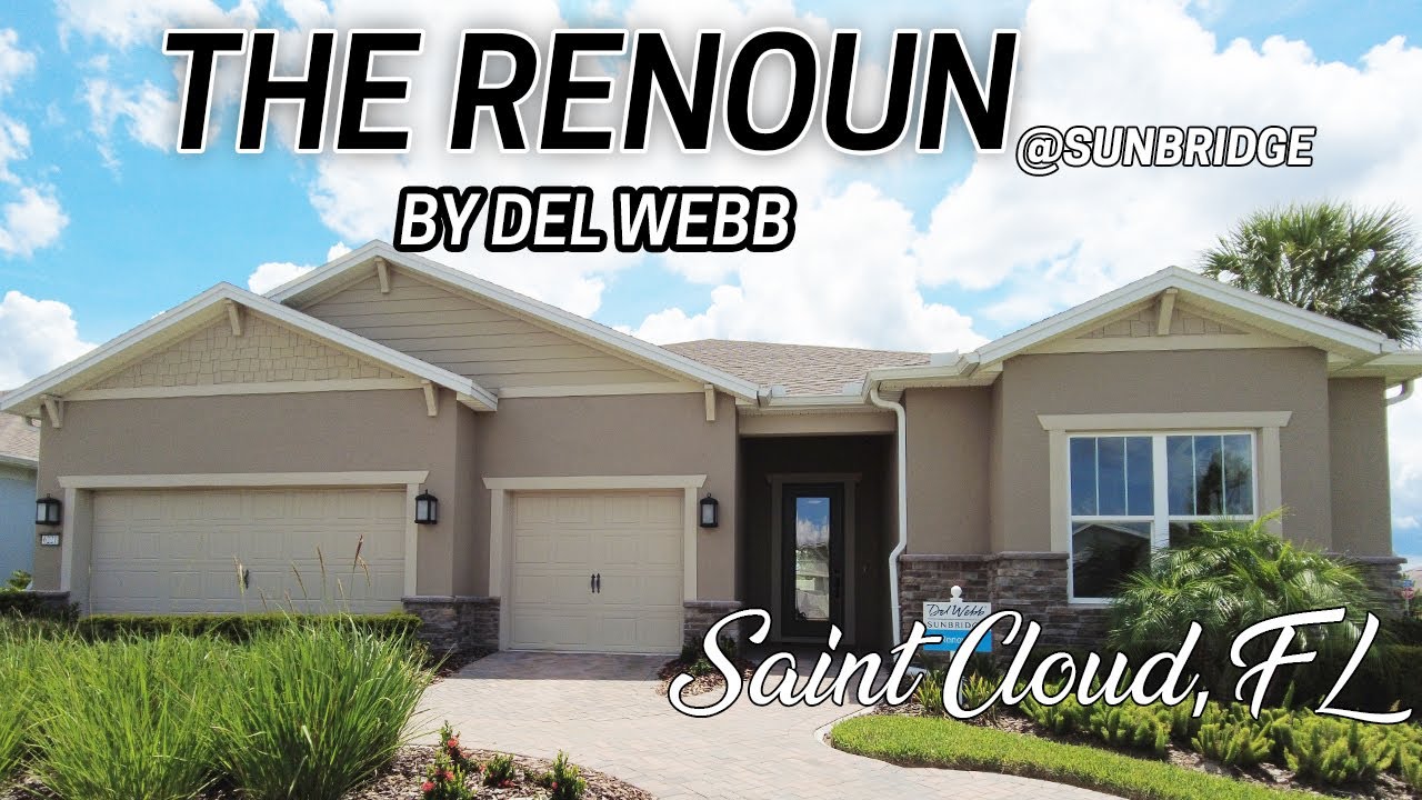 Saint Cloud, FL | Del Webb | Renown Floor Plan | 2,808+ sq ft ...