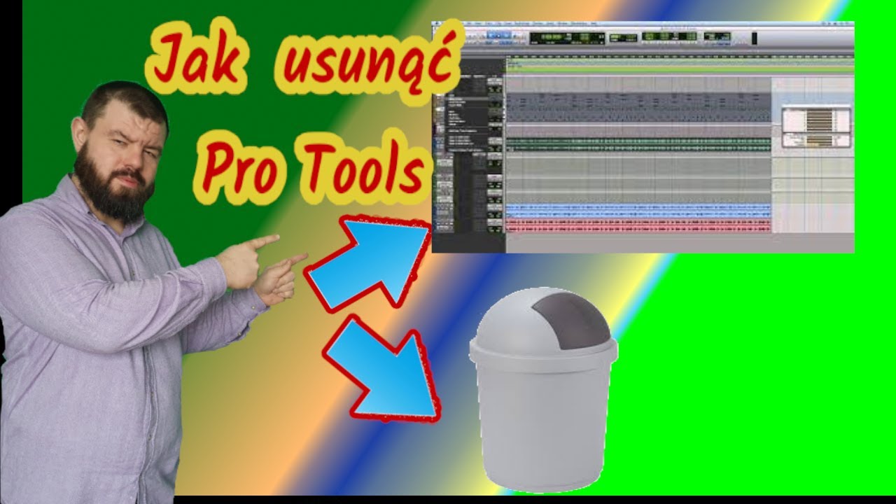 Jak usunąć Pro Tools How to uinstall Pro tools 2021.7 - YouTube