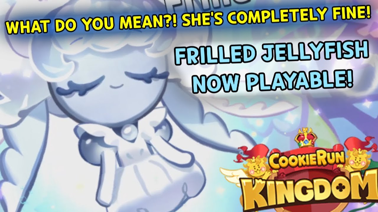 FRILLED JELLYFISH IS OKAY NOW! - NEW UPDATE GACHA PULLS! (Cookie Run ...