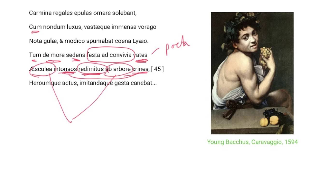 LatinPerDiem Latin Lessons: John Milton, Ad Patrem 8 - YouTube