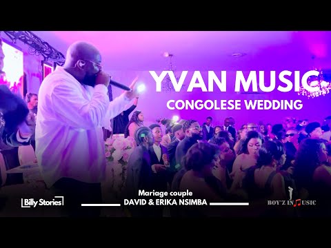 Mariage congolais incroyable - Yvan music Rumba & Seben. Mariage de David et Erika Nsimba