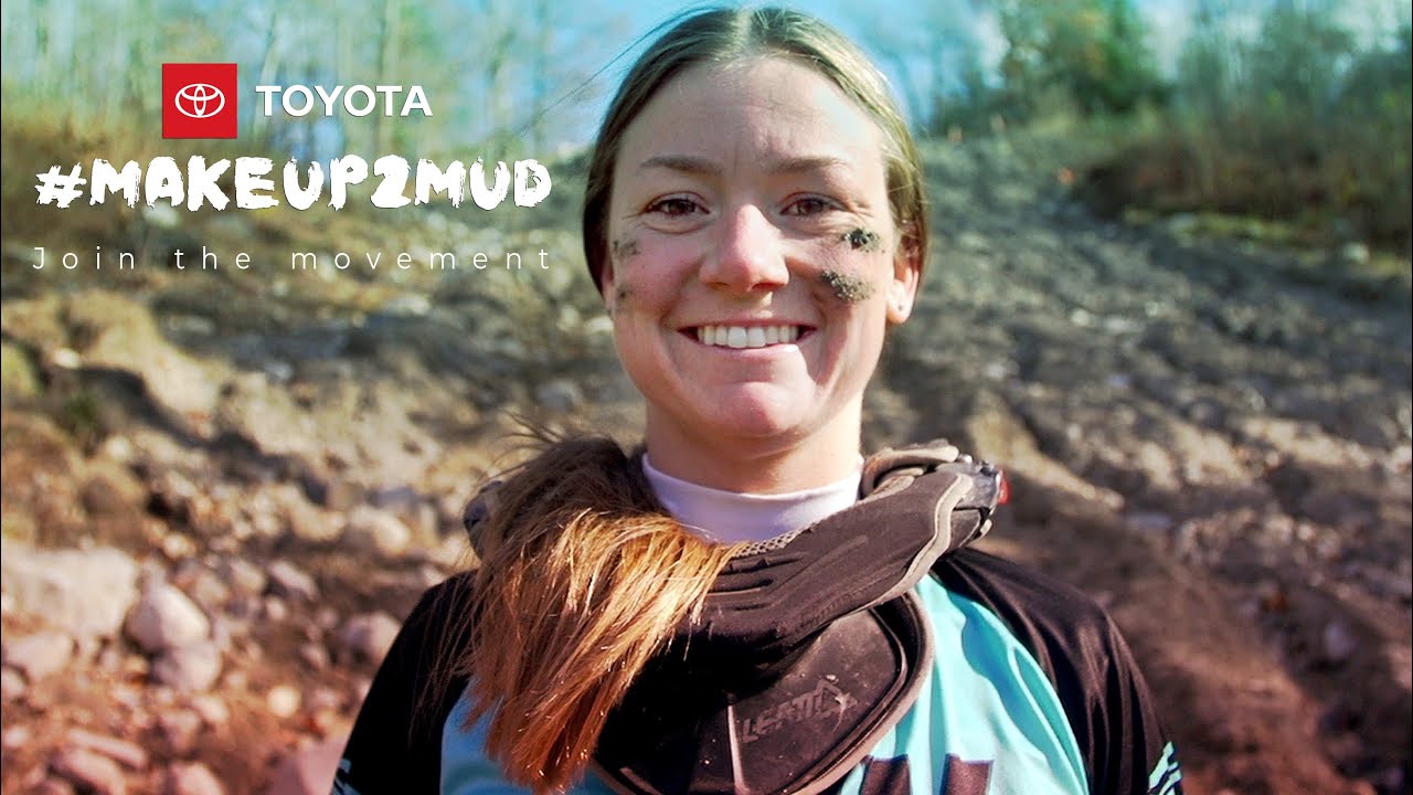 Toyota #Makeup2Mud Molly Carbon - YouTube