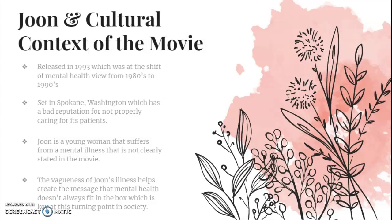 Psychological Analysis: Benny and Joon - YouTube