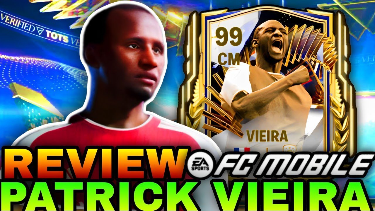 99 OVR TOTS ICON - PATRICK VIEIRA IS LOOKING DANGEROUS ! - YouTube