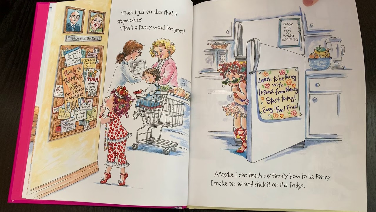 Fancy Nancy by Jane O’Conner / Children’s Story Book / Read Aloud - YouTube