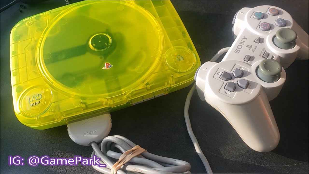Install an Extreme GREEN Replacement SHELL for PSone (PlayStation 1 ...
