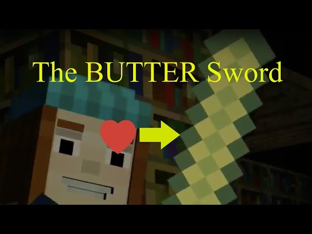 Butter Minecraft Sword