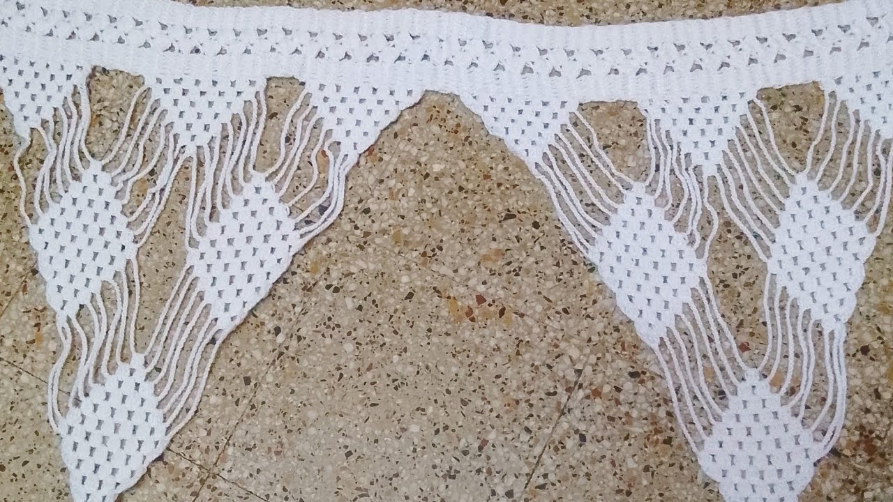 सुंदर आसान गेट पर्दा डिजाइन | learn how to make gate parda in easy way ...