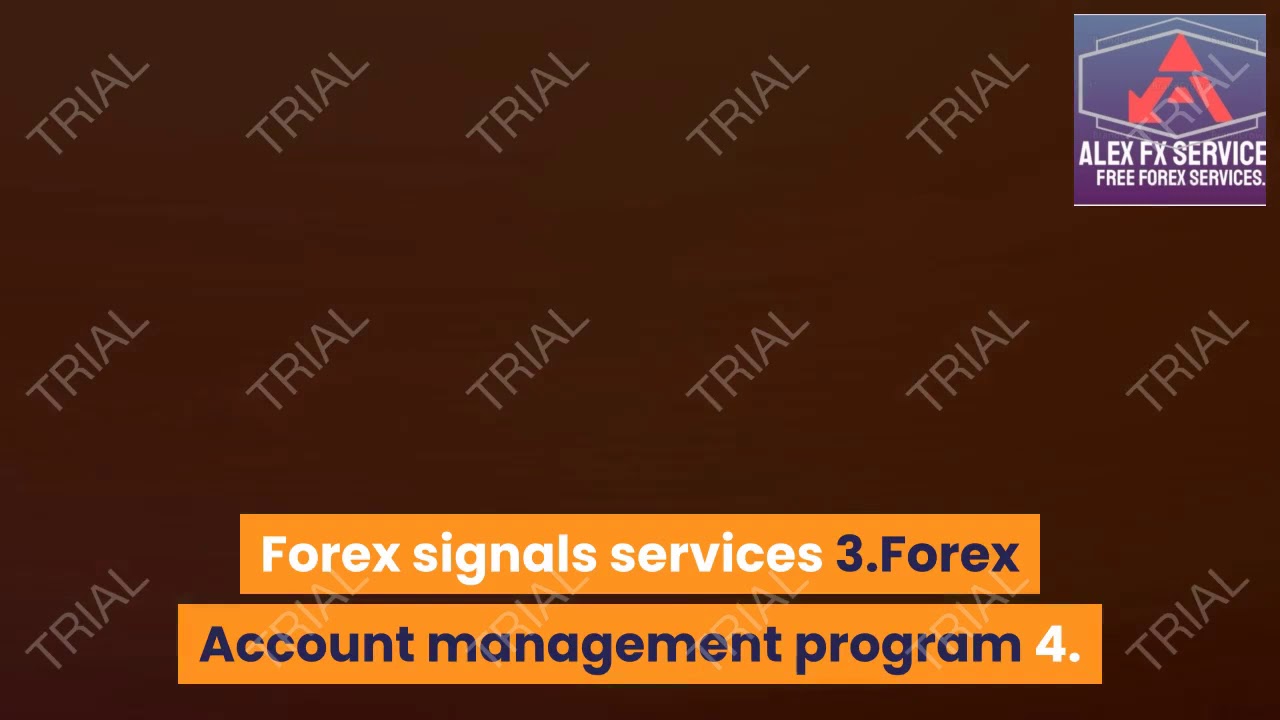 Alex Forex services Traler viedo - YouTube
