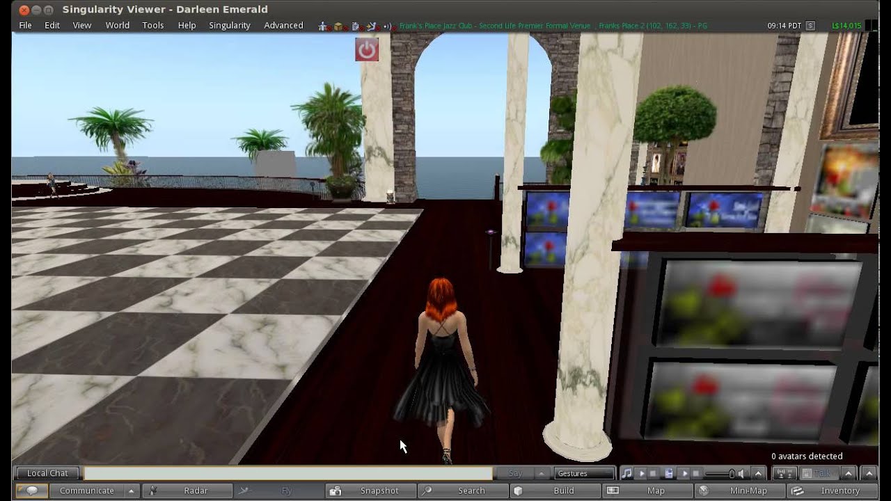 Second life dance club using C720 Chromebook - YouTube
