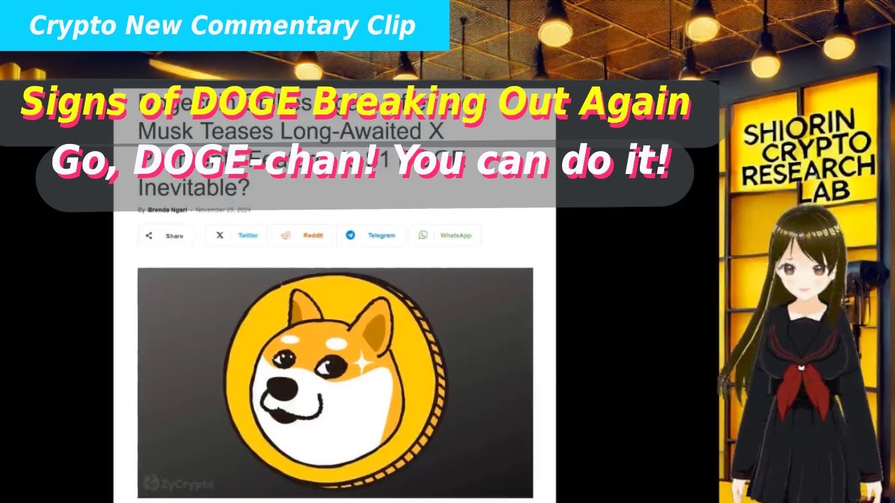 Signs of DOGE Breaking Out Again:24thNov2024 #doge #dogecoin # ...
