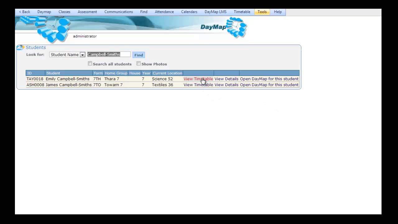 DayMap: Using the Find Menu - YouTube