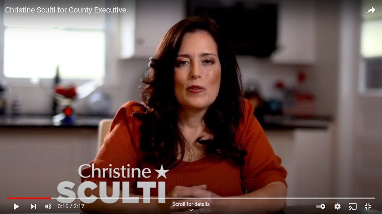 Christine Sculti for County Executive - YouTube