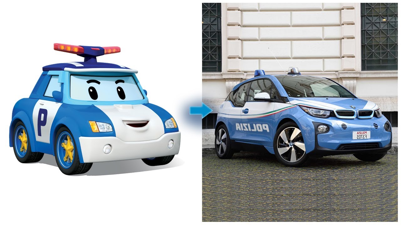 Robocar Poli Characters In Real Life | Cartoon Characters - YouTube