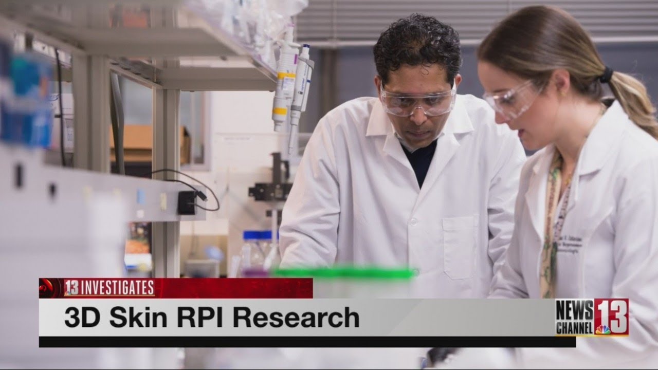 RPI research aims to create 3-D printed skin to help heal burn victims ...