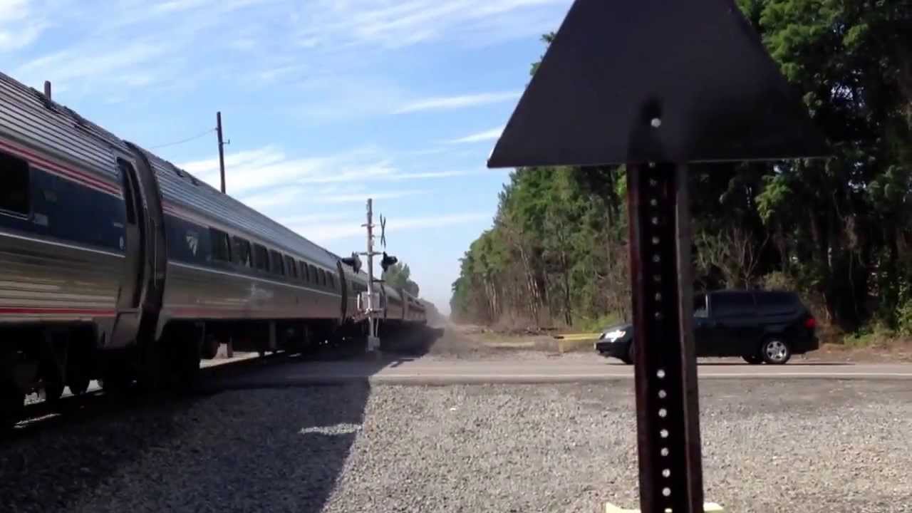 Amtrak P42 #166 leads Lakeshore Limited - YouTube