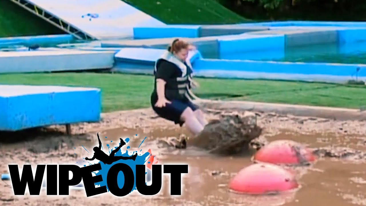 Knit Lady | Wipeout HD - YouTube