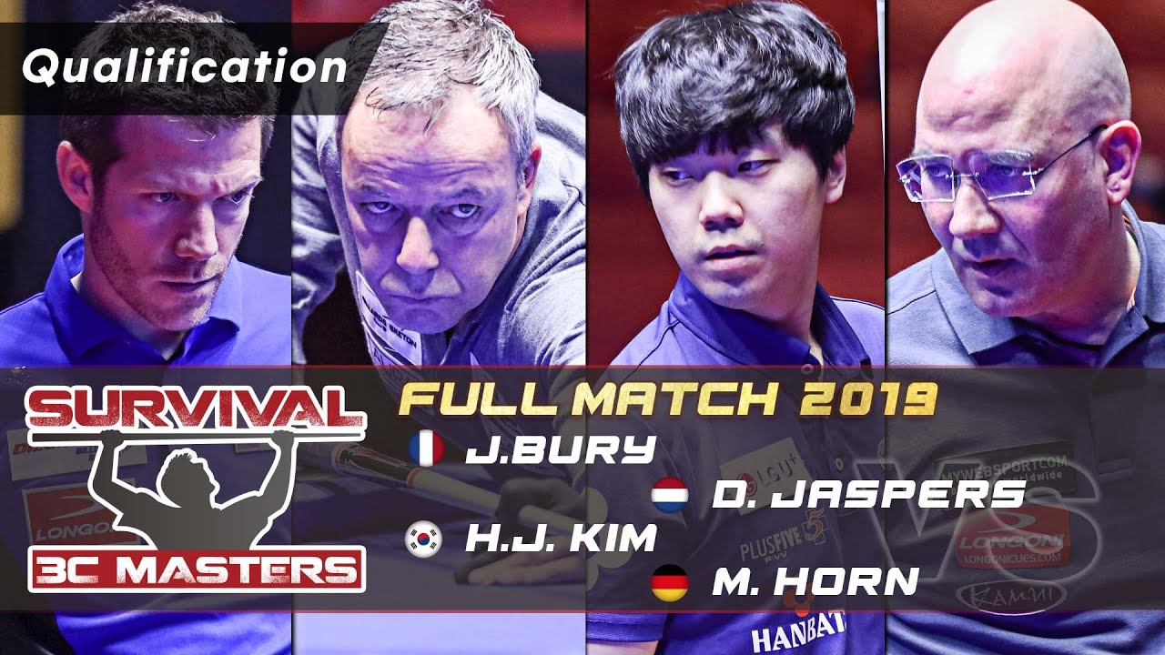 Qualification - J.BURY vs D.JASPERS vs H.J.KIM vs M.HORN (Seoul ...