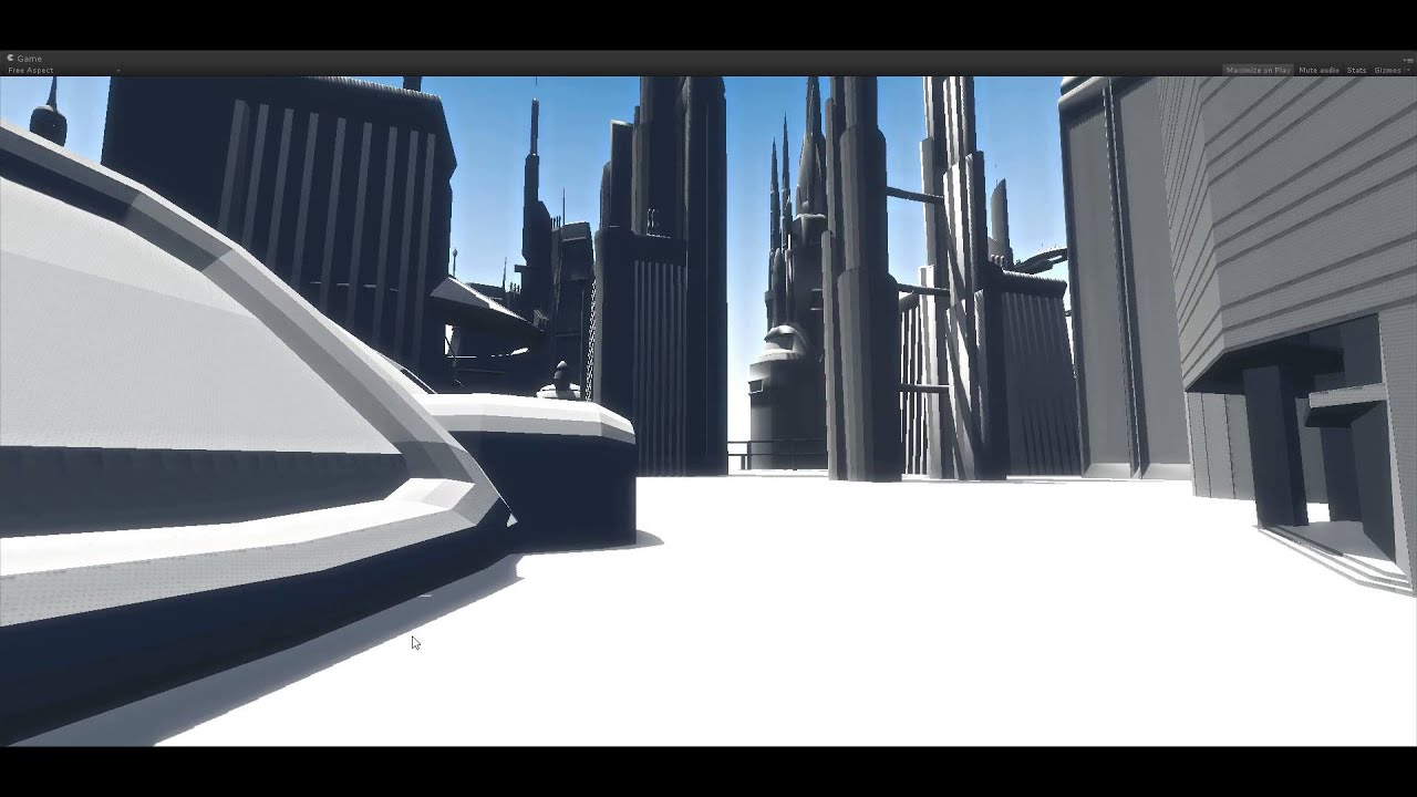Unity 5 Sci Fi City - YouTube