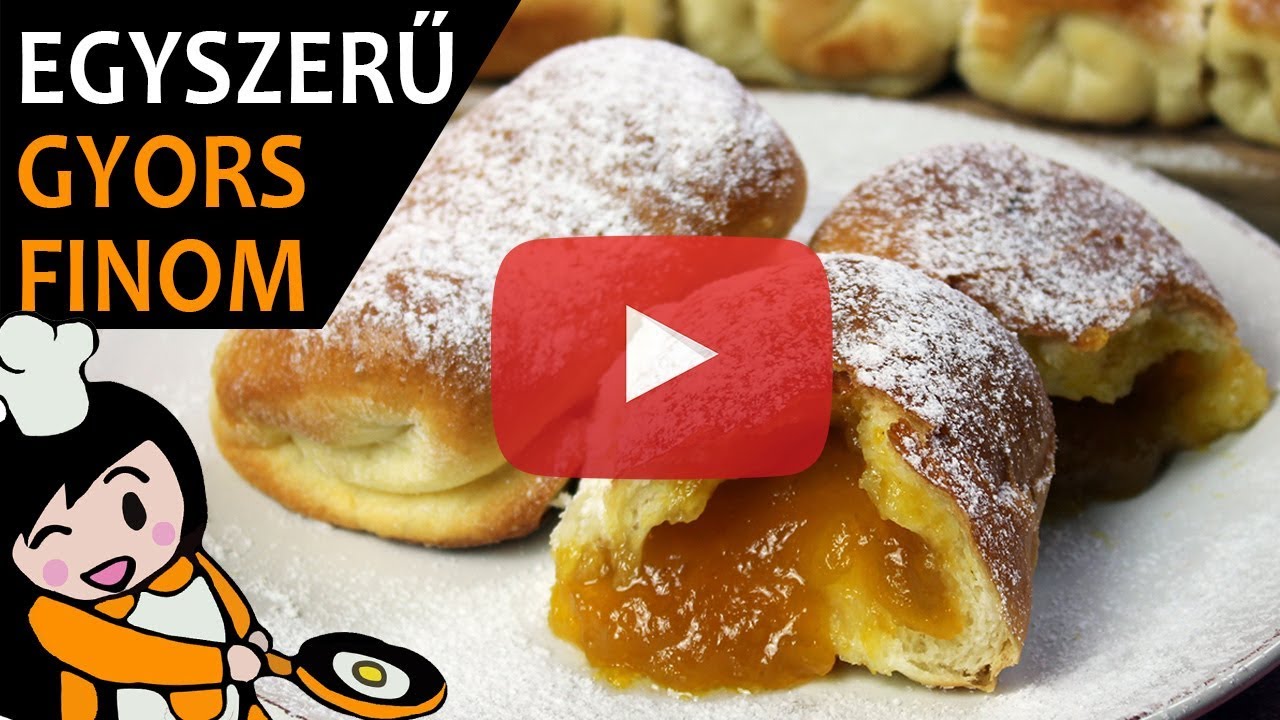 Lekváros bukta - Recept Videók - YouTube