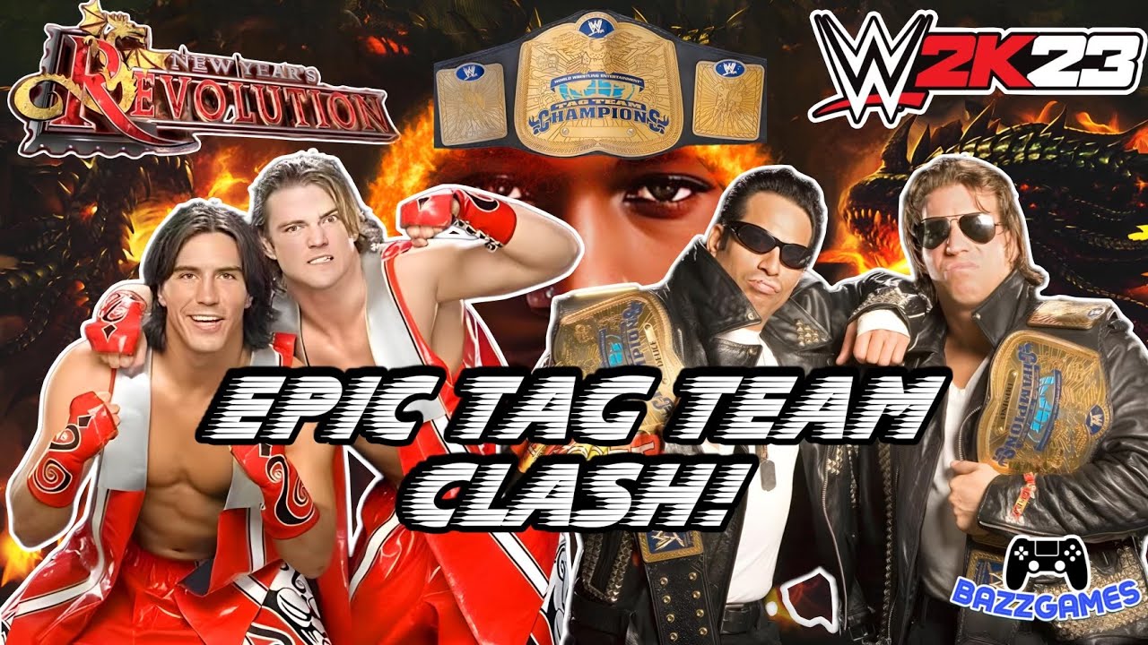 Tag Team Turmoil: Hooliganz vs. Deuce 'n Domino - WWE 2K23 New Year's ...