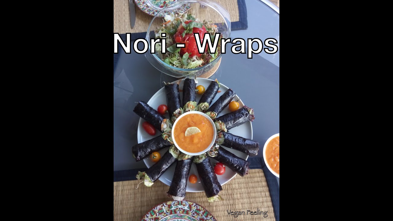 What we eat in a day + Nori-Wrap-Rezept - YouTube