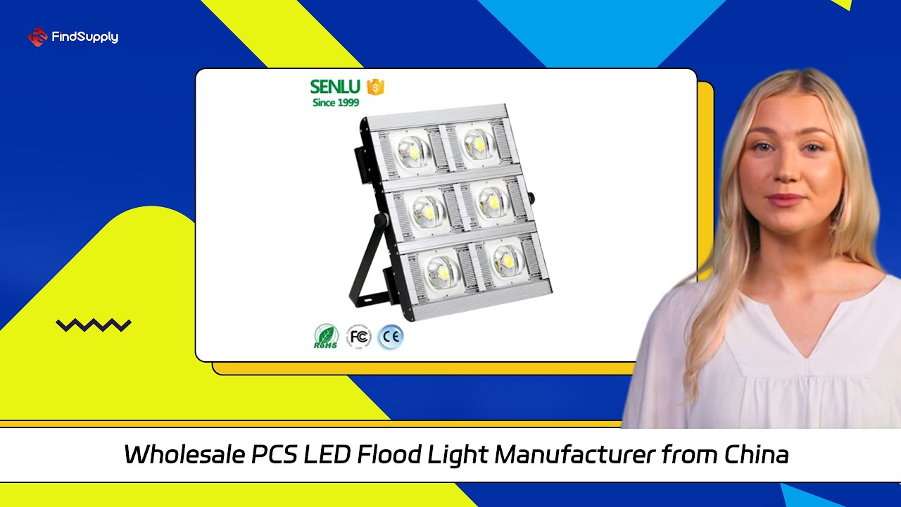 Wholesale PCS LED Flood Light Manufacturer from China - YouTube