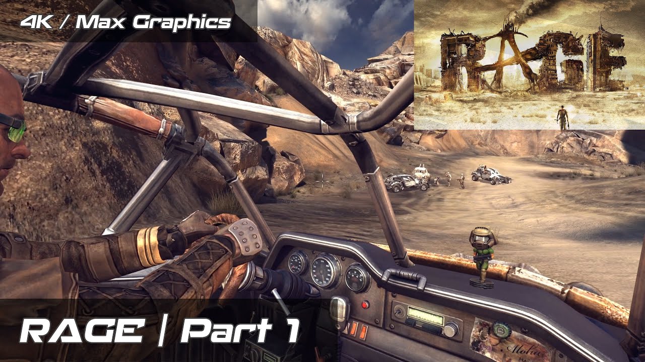 RAGE | Post-Apocalyptic World after asteroid impact Earth | 4K Max ...