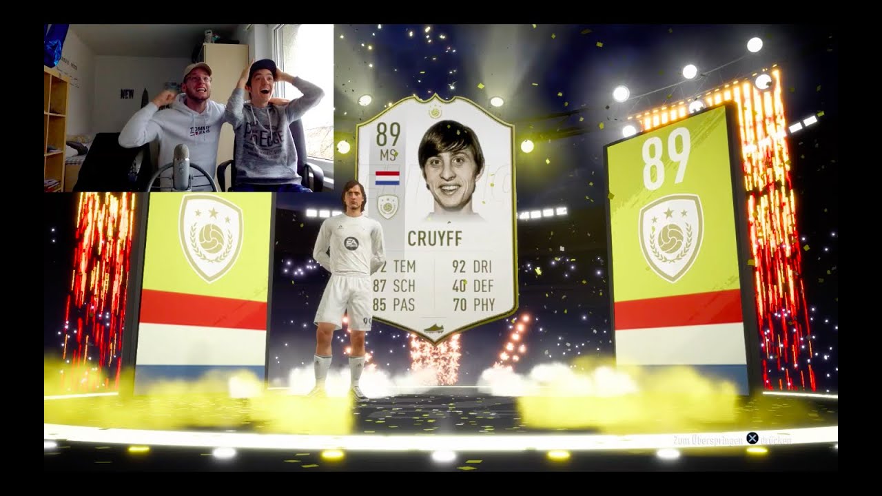 CRUYFF 89 IM PACK!!!!!!!!!!!!!!!!!! FIFA 19 PACK OPENING - YouTube
