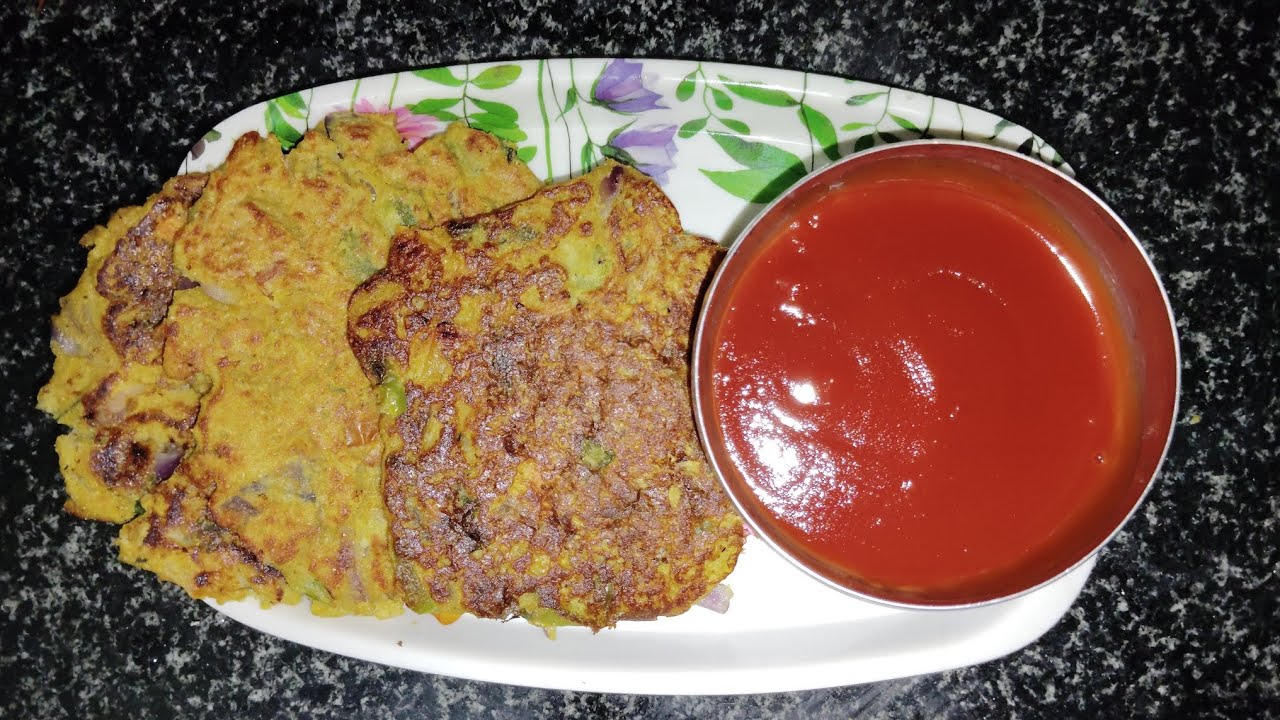 Soya Chunks Pancake/Soya Veggies Pancake Recipe - YouTube