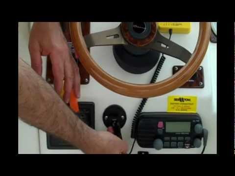 Tutorial on Installing Autotether LLC wireless boat kill switch - YouTube