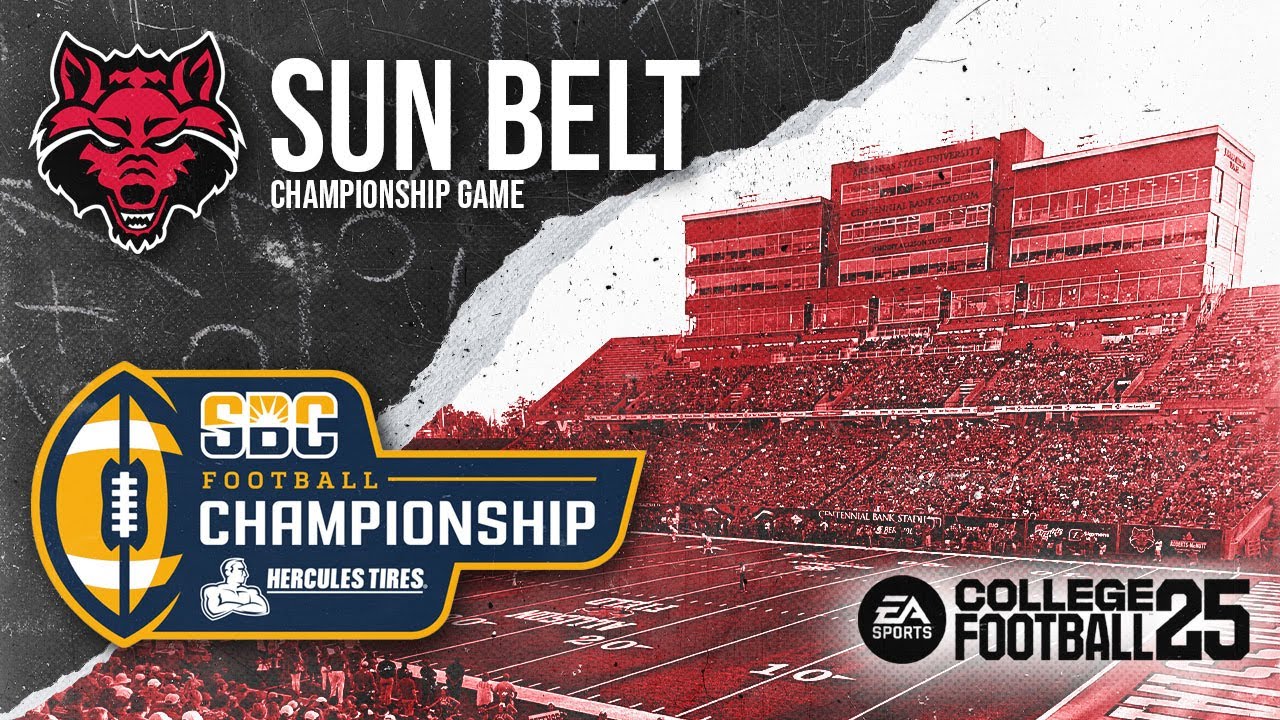 Sun Belt Conference Championship | College Football 25 Dynasty - YouTube
