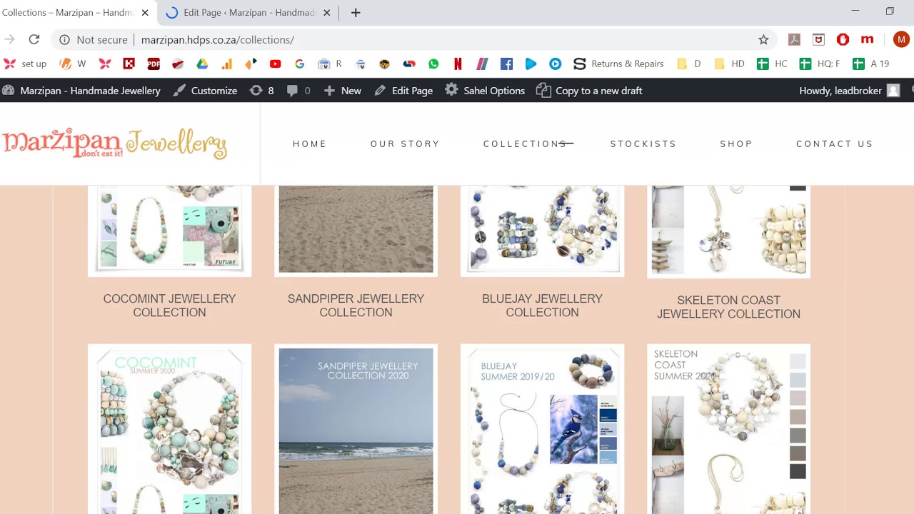 Creating New collection Part 1 - YouTube