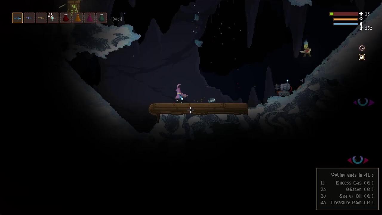 More wands and destruction! | Noita - YouTube