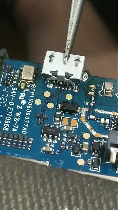 how to change replace China jio keypad phone charging port replacement keypad phone charging pin ...