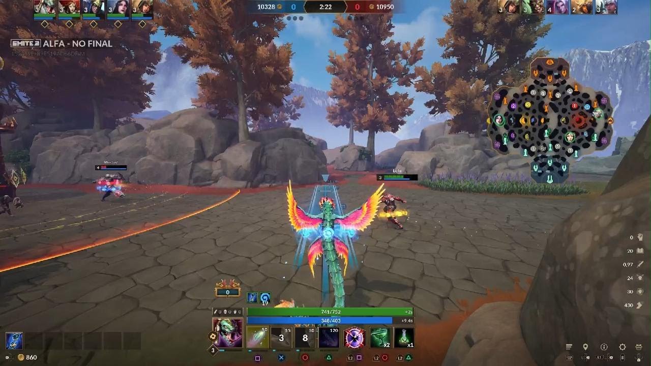 Kukulkan full cooldown solo line SMITE 2 - YouTube