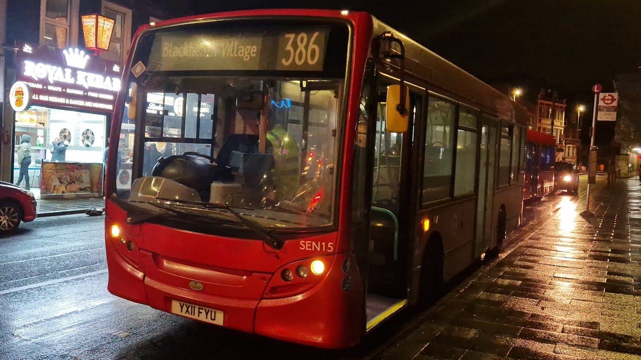 Go-Ahead London SEN15 YX11FYU Bus Route 386 (ADL Enviro 200 Allison ...
