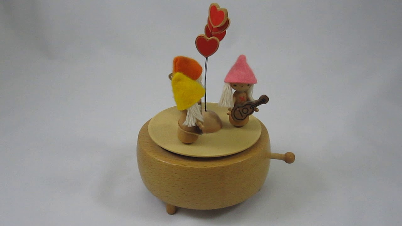 Schmid Vintage 1970s Music Box - YouTube