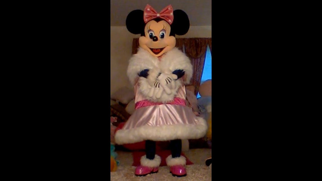 Minnie Mouse Fluff Puff Full suit video - YouTube