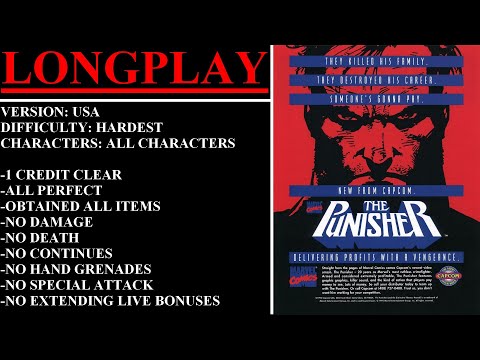 The Punisher [USA] (Arcade) - (Longplay | All Characters | Hardest)