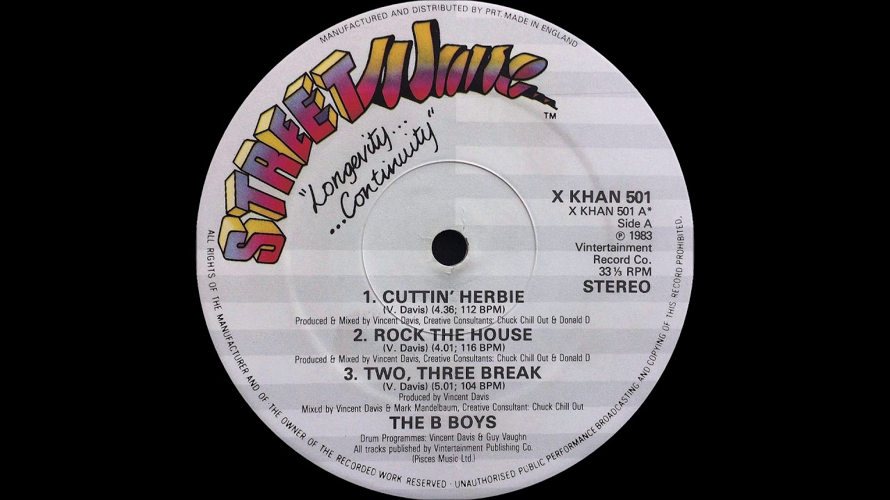 The B-Boys - Two, Three Break ( Streetwave Records 1983 ) - YouTube