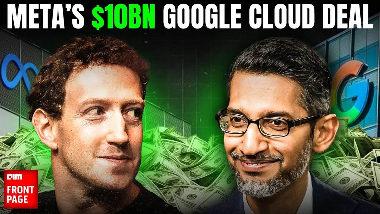 Meta Signs $10 Bn+ Cloud Deal With Google - YouTube